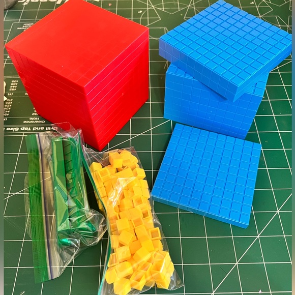 Toys | Base 1 Block Cube Math Manipulative | Poshmark